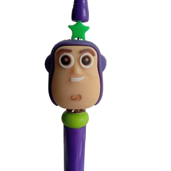 Handmade | Office | Toy Story Buzz Lightyear Beaded Pen | Poshmark